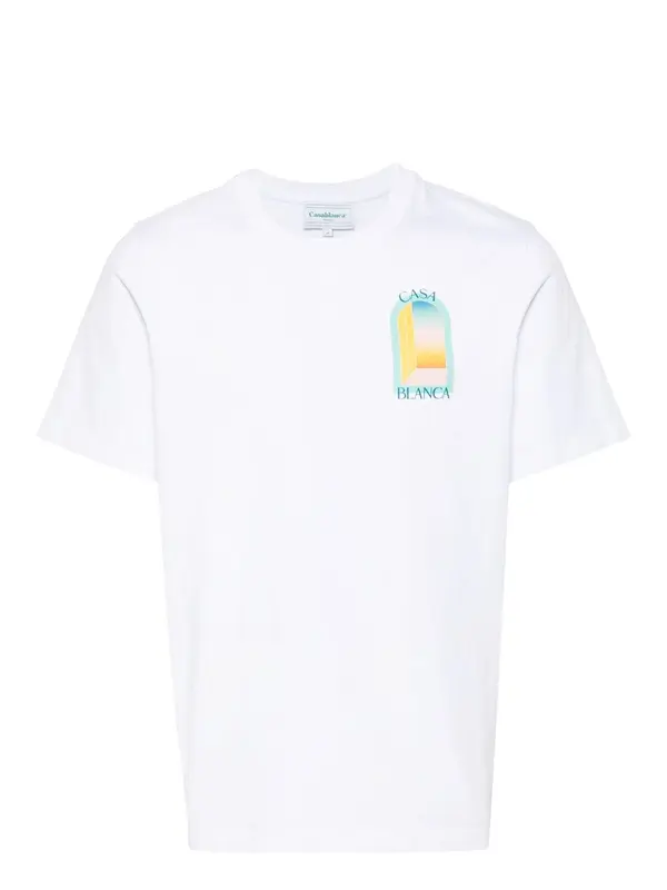 Casablanca L'arche De Jour T-shirt - White