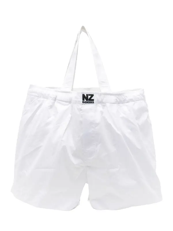 Natasha Zinko Cotton Tote Bag - White