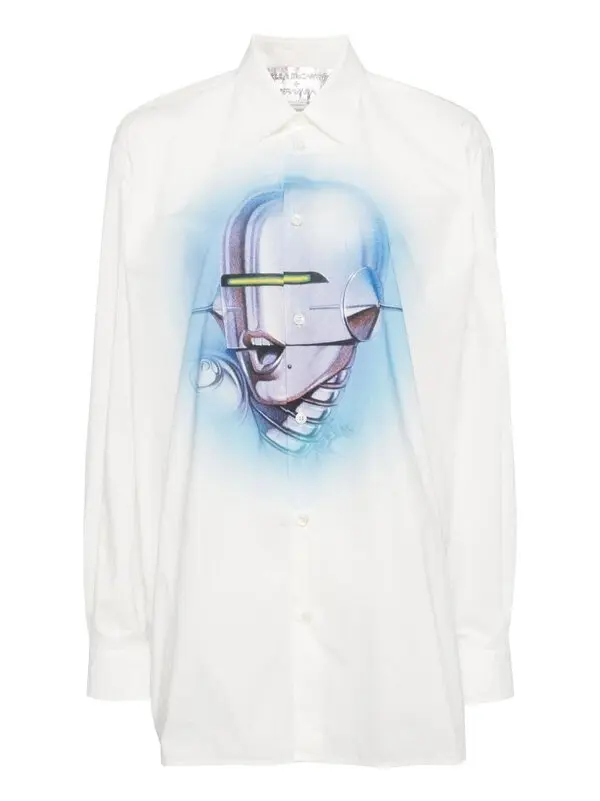 Stella McCartney X Sorayama Cotton Shirt - White