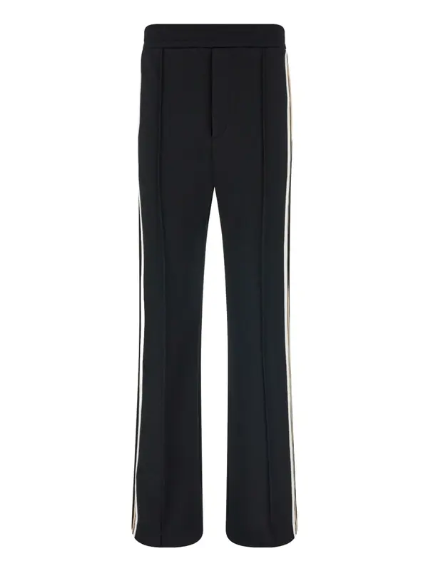 FERRAGAMO Logo-embroidered Track Pants - Black