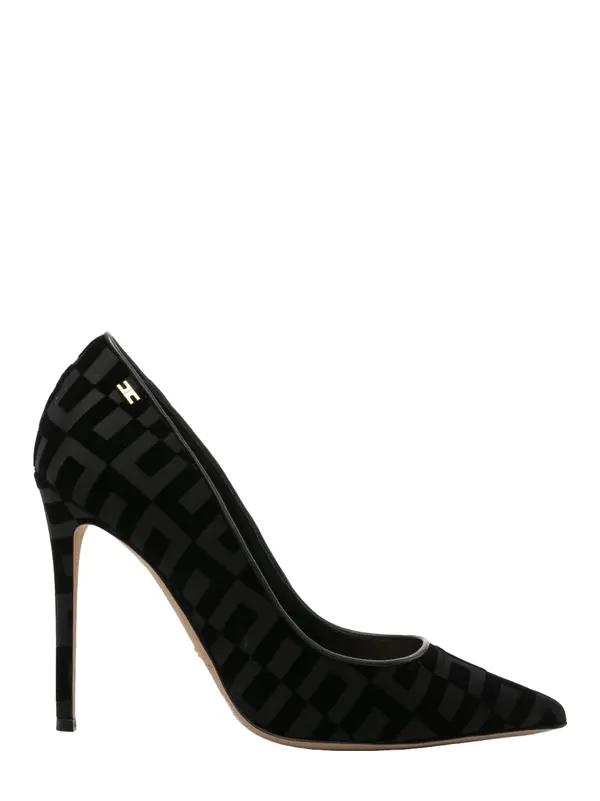 Elisabetta Franchi La Dame Décolleté 105mm Pumps - Black