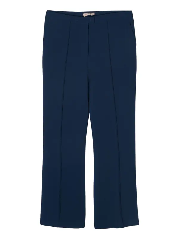 BLANCA VITA Pleomele Cropped Trousers - Blue