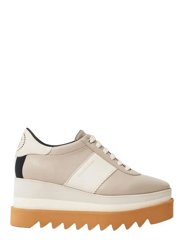 Stella McCartney Sneak-elyse Platform Sneakers - Sand