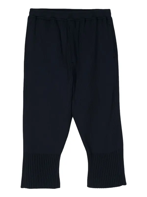 CFCL Ribbed Knit Trousers - Blue