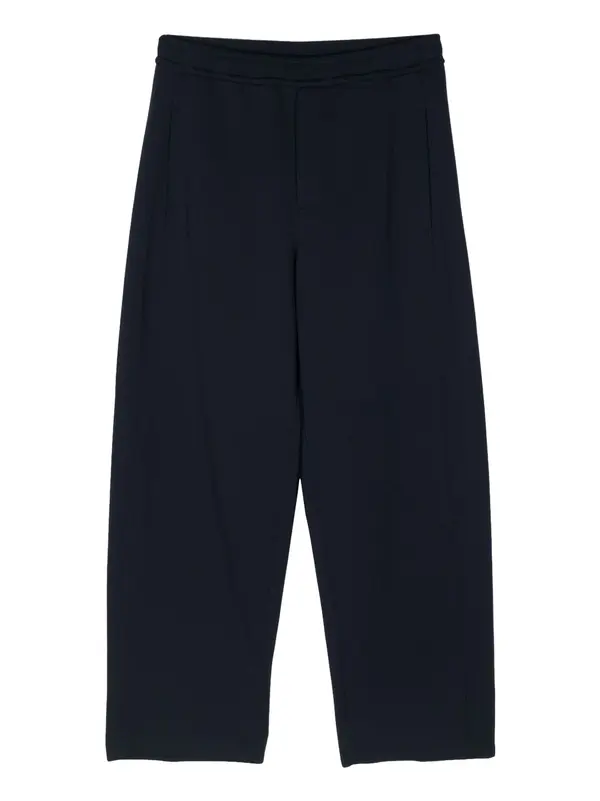 CFCL Piqué Wide-leg Trousers - Blue