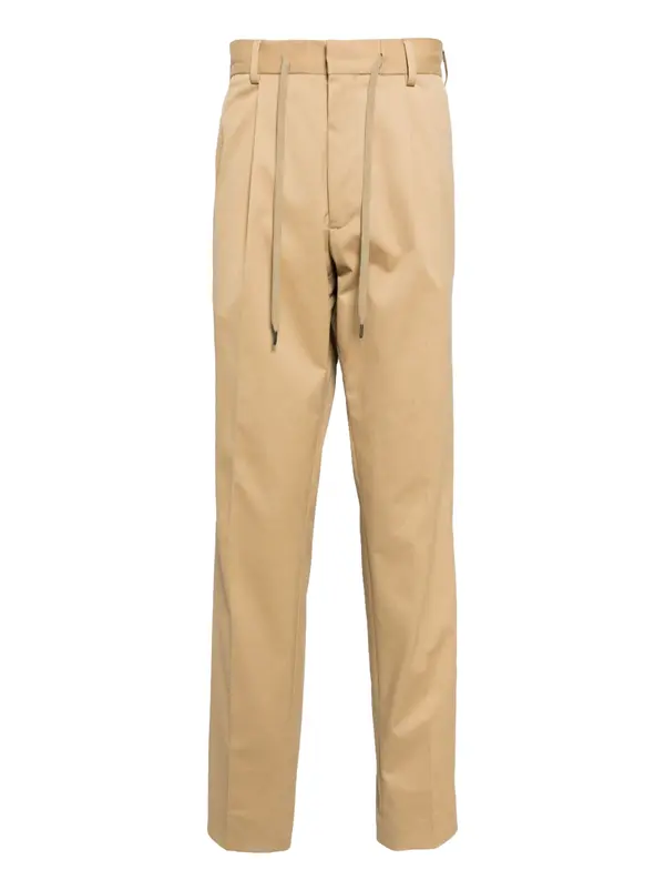 N.peal Sorrento Drawstring Trousers - Neutrals
