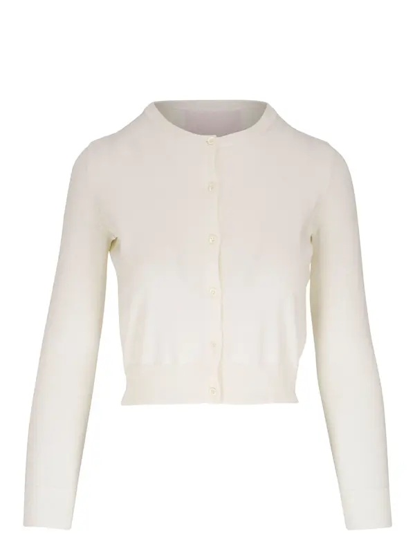 Carolina Herrera Round-neck Cardigan - White