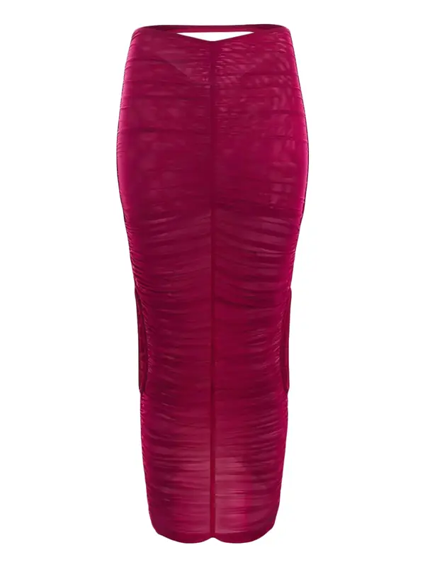 MUGLER Pencil Skirt - Pink