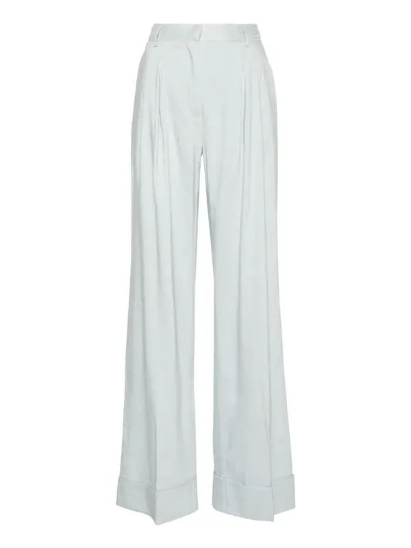 Andamane Nathalie Wide-leg Trousers - Blue