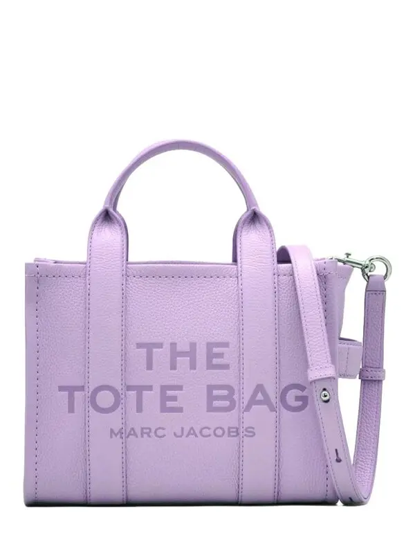Marc Jacobs Leather Tote Bag - Purple
