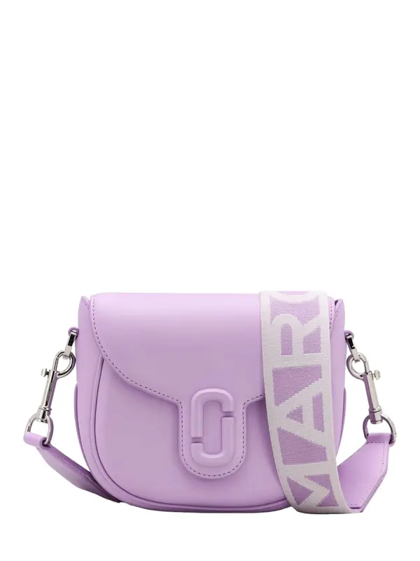 Marc Jacobs Covered J Marc Saddle Bag - Purple