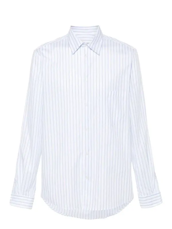 SAMSOE SAMSOE Saliam Striped Shirt - Blue