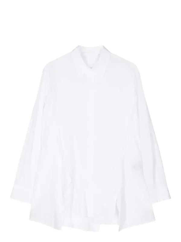 Yohji Yamamoto Draped Shirt - White