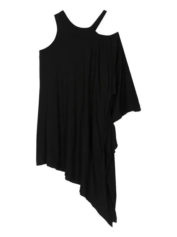 Yohji Yamamoto One-shoulder Top - Black
