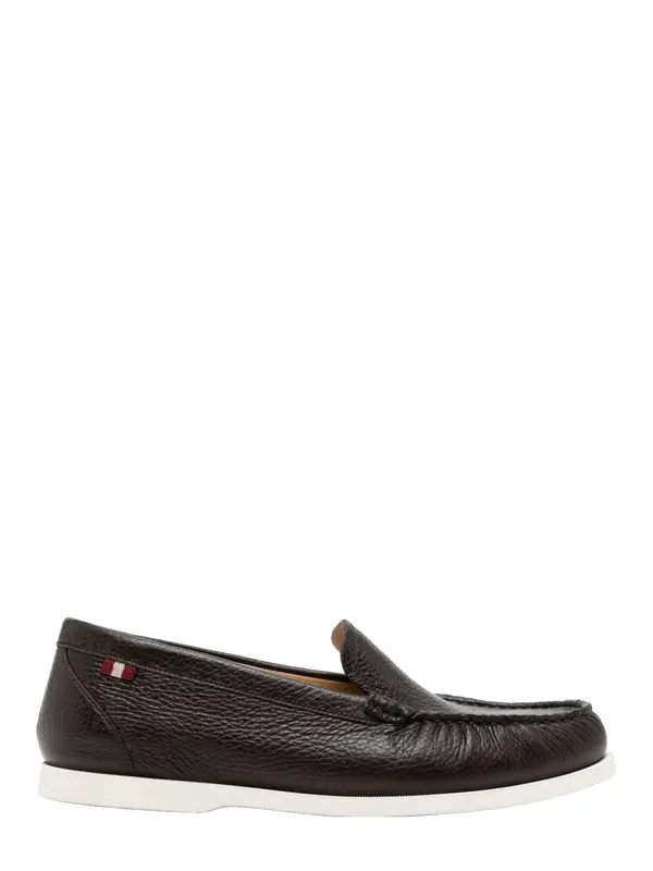 Bally Nadim Leather Loafers - Brown