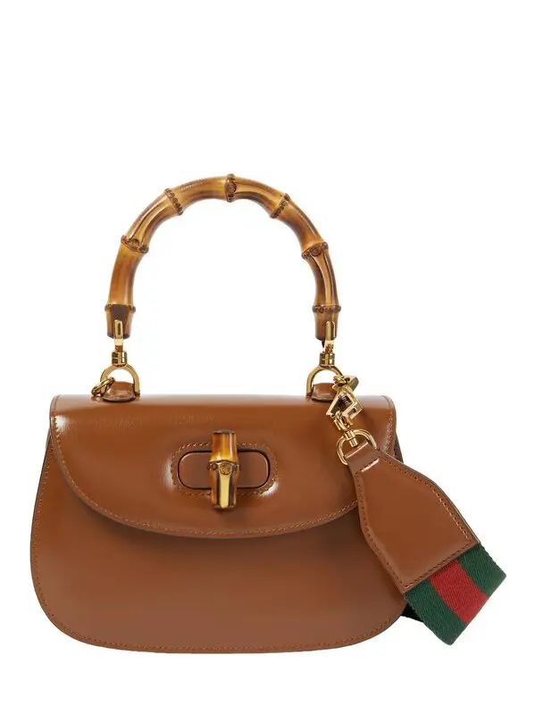 Gucci Bamboo 1947 Small Top-handle Bag - Brown
