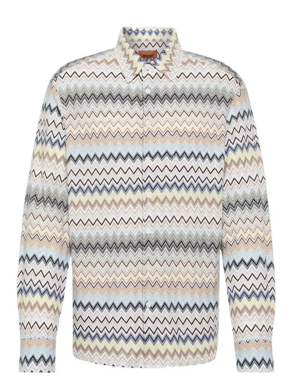 Missoni Zig Zag Cotton Shirt - Multicoloured