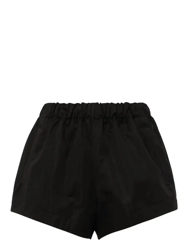 Wardrobe.NYC Cotton-blend Drill Shorts - Black