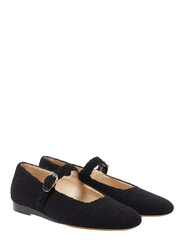Le Monde Beryl Mary Jane Flats - Black