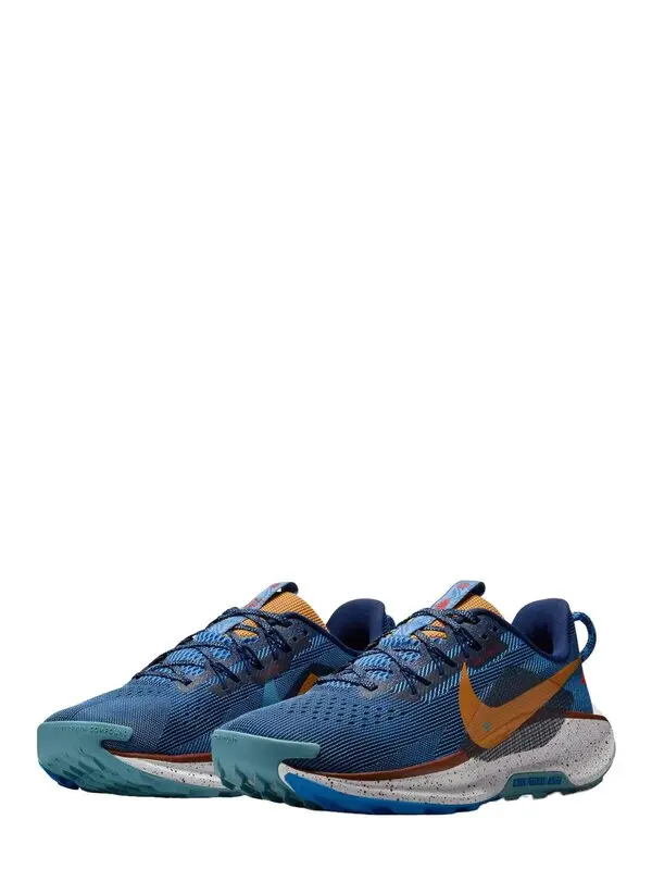 Nike Reactx Pegasus Trail 5 Running Shoe - Blue Void/ Monarch/ Blue