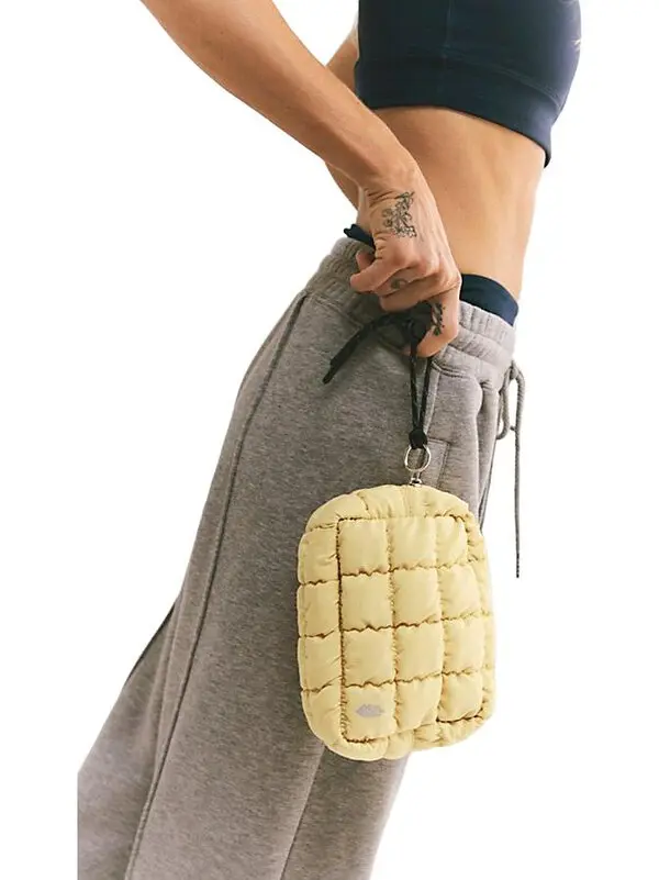 Free People Quilted Mini Case - Dandelion