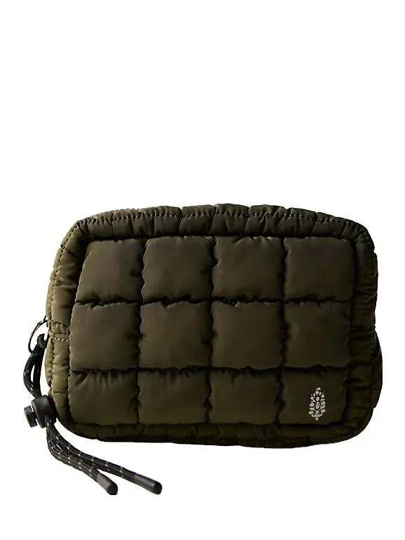 Free People Quilted Mini Case - Seagrass