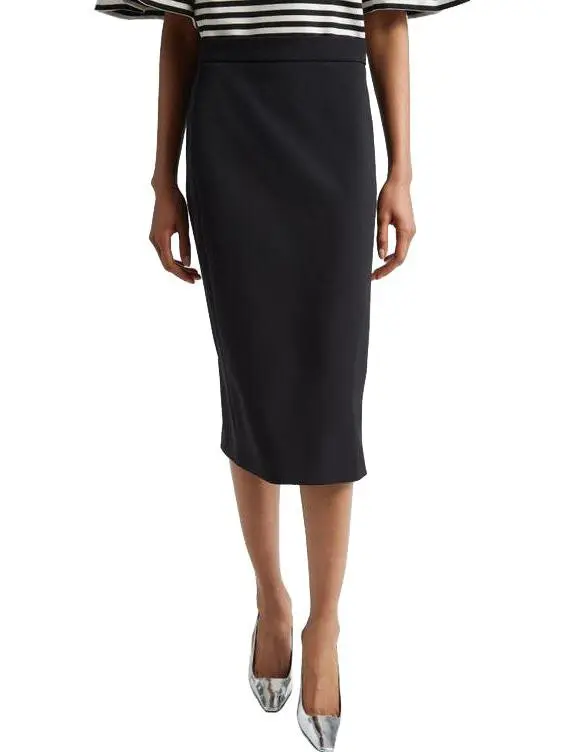 Max Mara Lubiana Pencil Skirt - Black