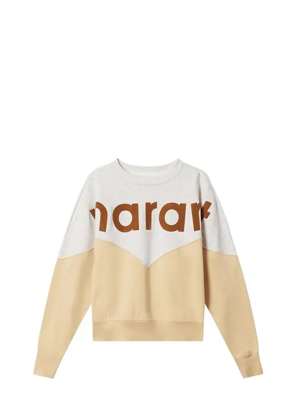 MARANT ETOILE Houston Sweatshirt - Light Ochre