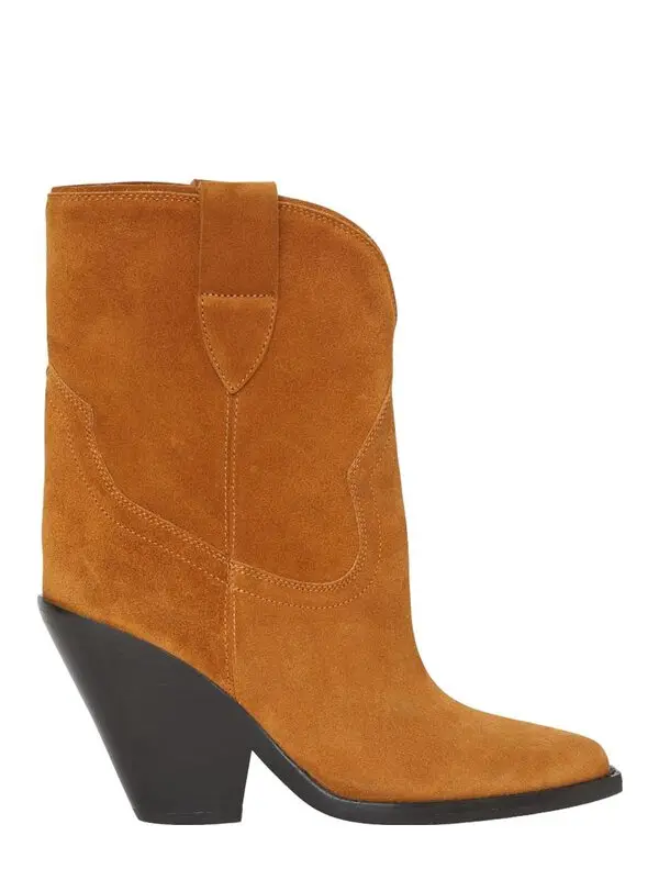 Isabel Marant Leyane Cowboy Boots - Cognac