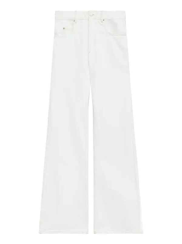 Isabel Marant Belvira Bootcut Pants - White