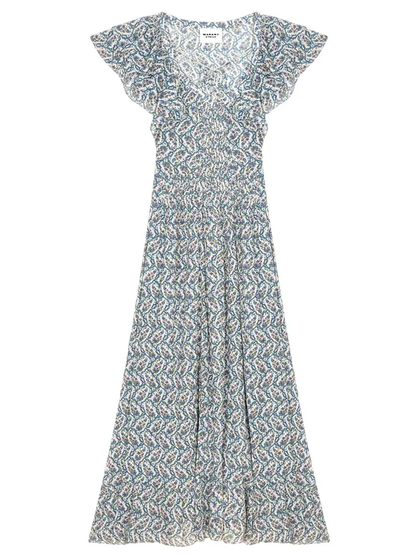 MARANT ETOILE Godralia Maxi Dress - Ecru