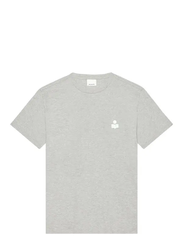 Isabel Marant Zafferh Tee-shirt - Ecru/gray
