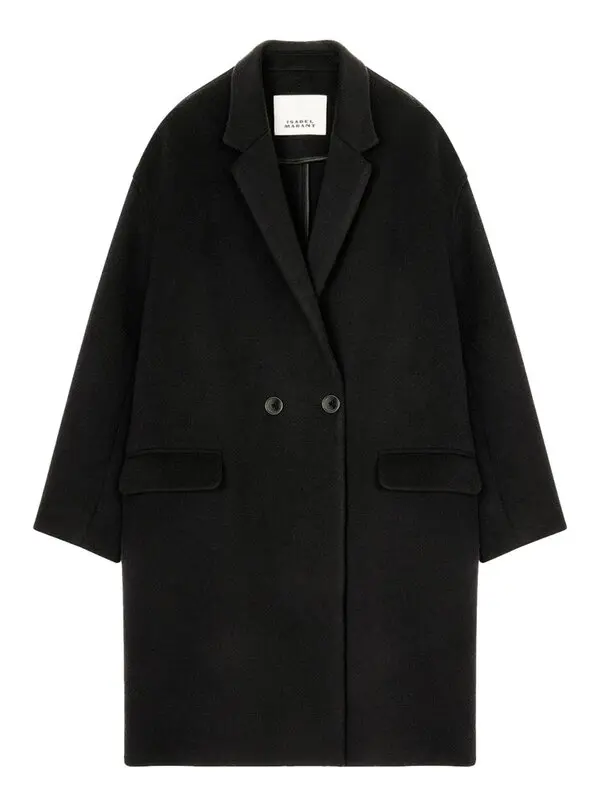 Isabel Marant Fegozi Coat - Black