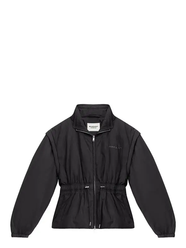 MARANT ETOILE Dastyni Quilted Coat - Black