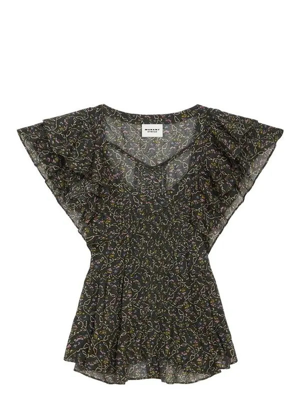 MARANT ETOILE Madrana Top - Black