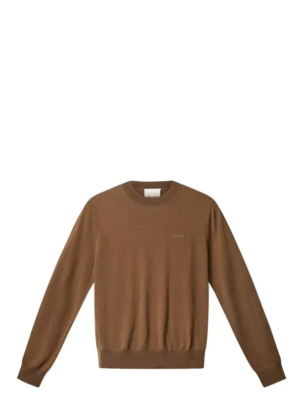 Isabel Marant Basile Fitted Sweater - Cognac