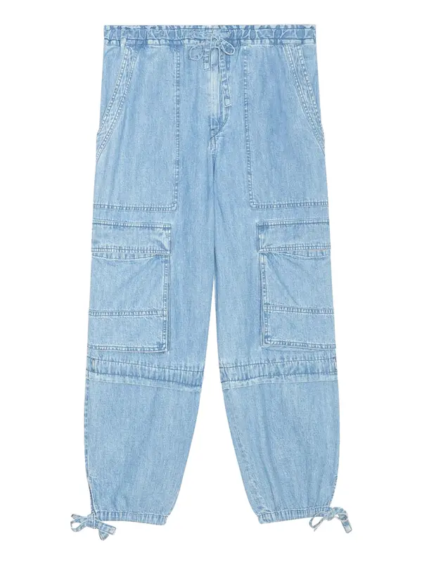 MARANT ETOILE Ivy Denim Pants - Blue