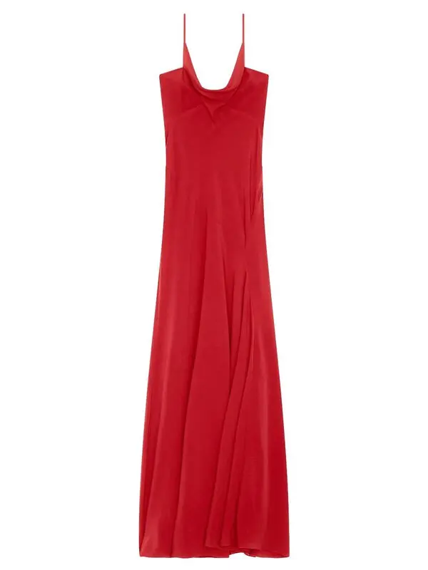 Isabel Marant Kapri Long Dress - Scarlet Red