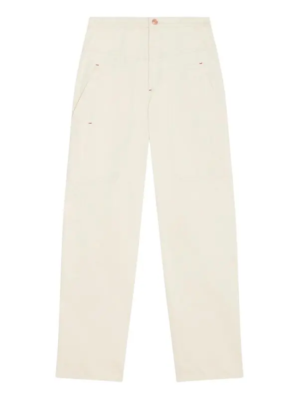 MARANT ETOILE Philna Trousers - Ecru