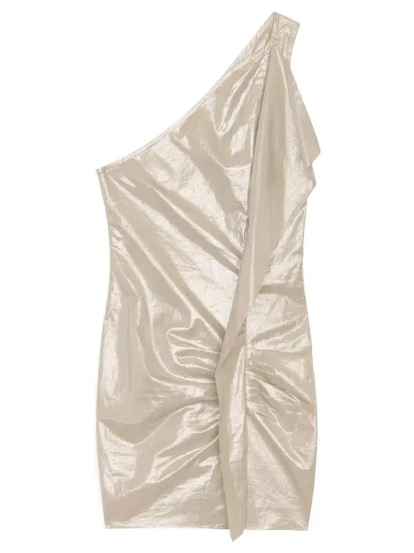 Isabel Marant Kendal Iridescent Dress - Champagne