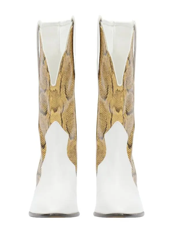 Isabel Marant Witney Ankle Boots - Natural/white