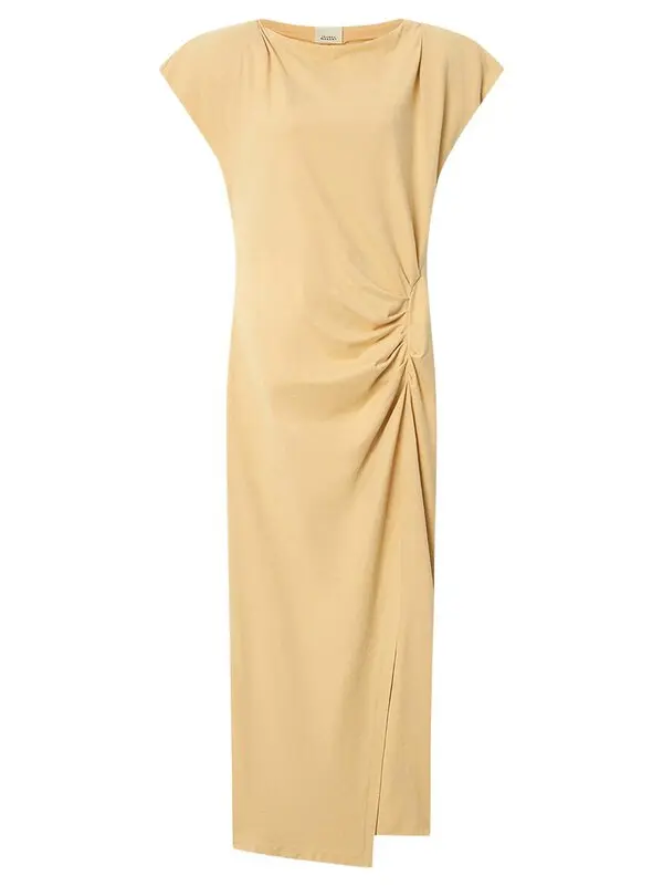 Isabel Marant Nadela Fitted Dress - Dusky Yellow