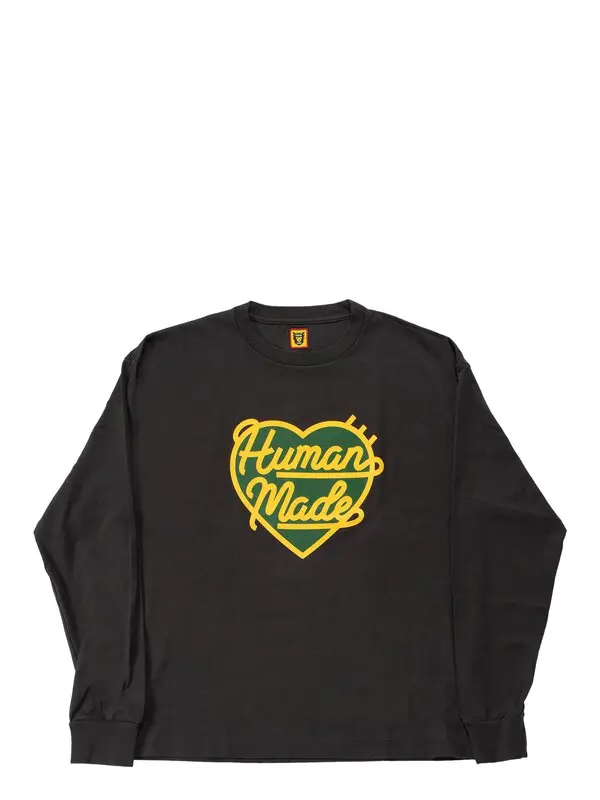 HUMAN MADE Graphic Long-sleeve T-shirt #4 'olive - Green