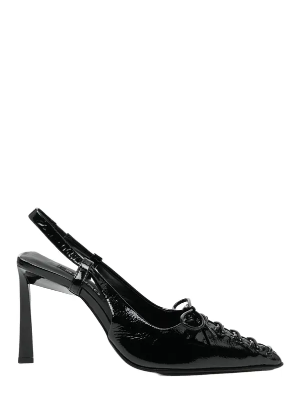Senso Oka 75mm Slingback Pumps - Black