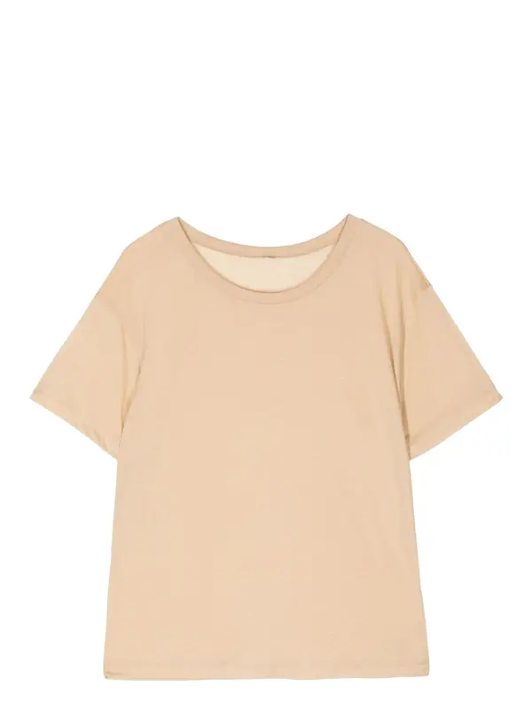 BASERANGE Round-neck Jersey T-shirt - Neutrals