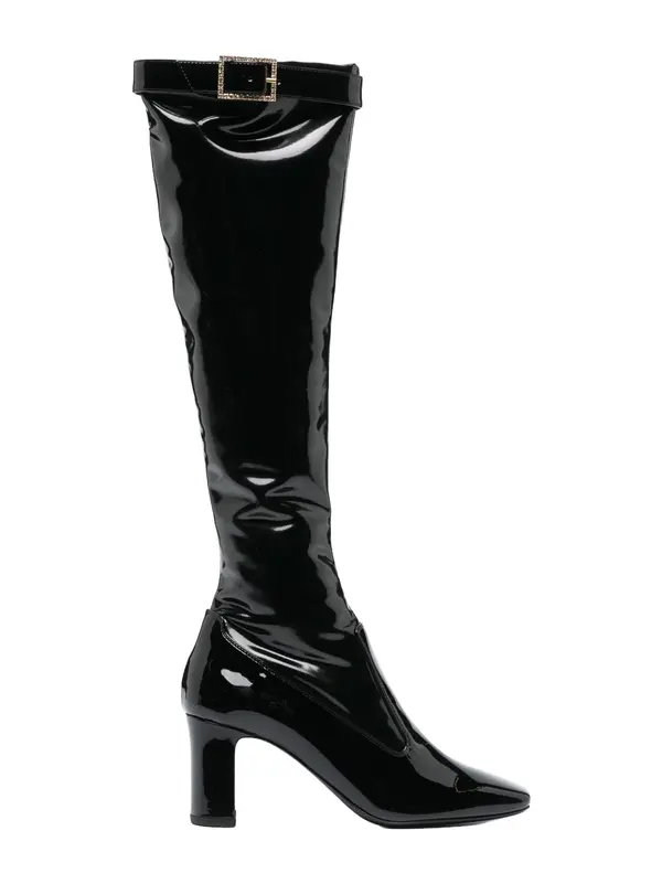 Saint Laurent Elle Knee-high Boots - Black