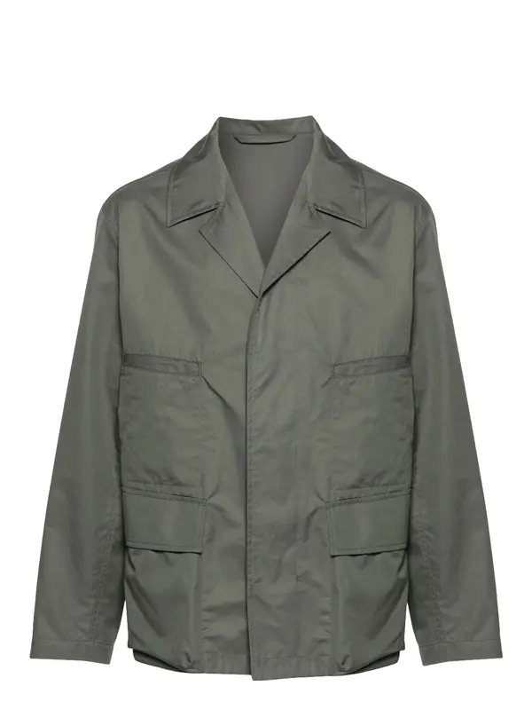 LEMAIRE Button-down Cargo Jacket - Grey