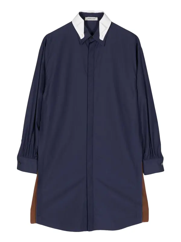 UNDERCOVERISM Double-collar Shirt - Blue