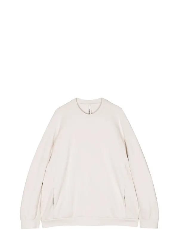 Attachment Crew-neck Sweatshirt - Neutrals