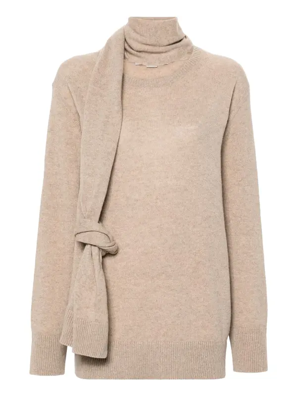 Stella McCartney Cashmere-blend Jumper - Neutrals